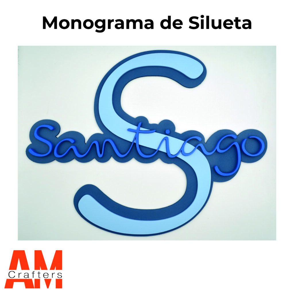 Monograma de Silueta - AM Crafters